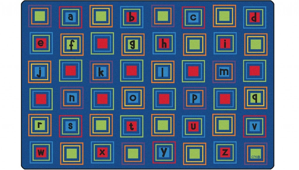 Rectangle Art Primary Colors